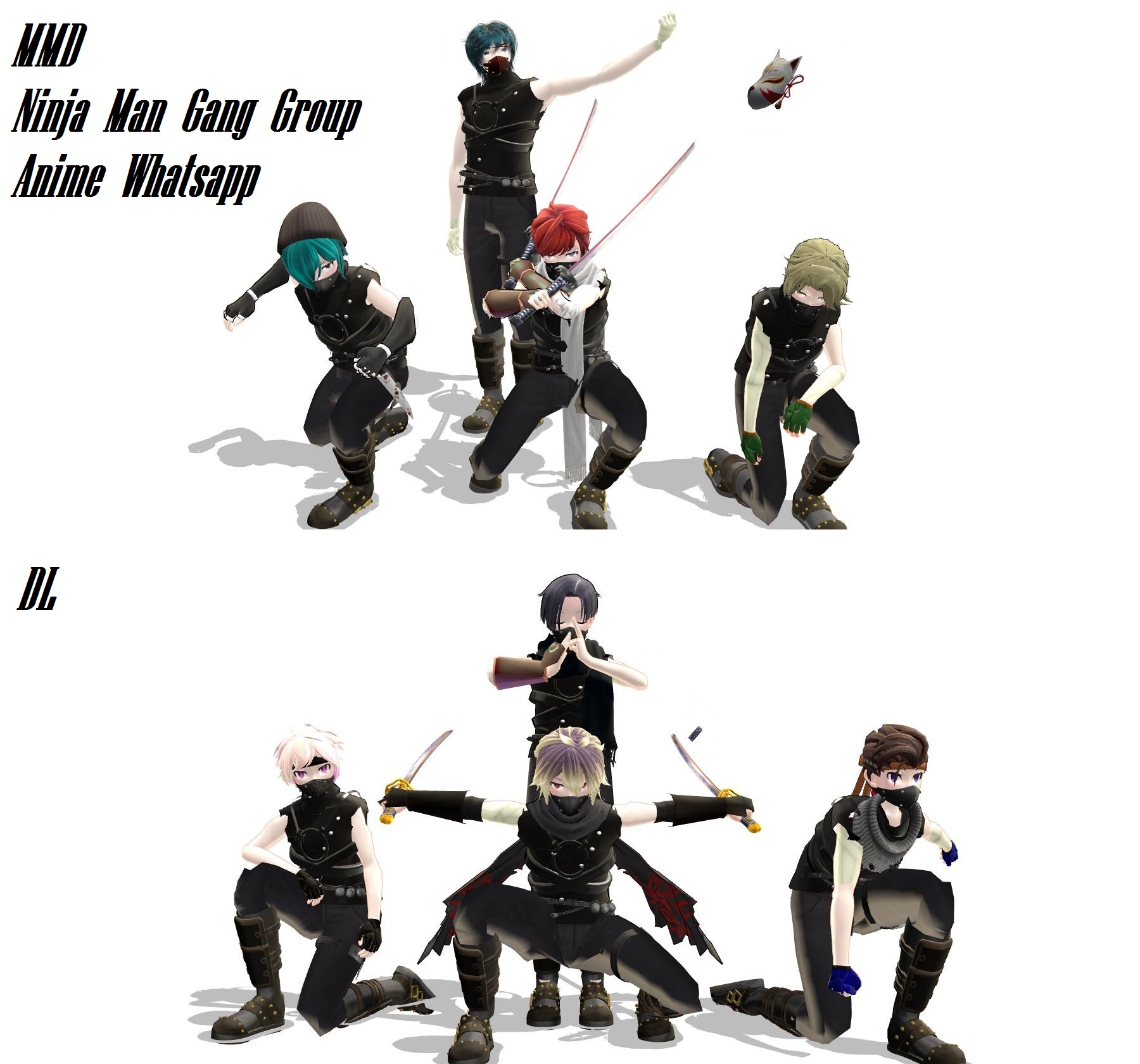MMD Ninja Man GAW by MiraDj97 on DeviantArt