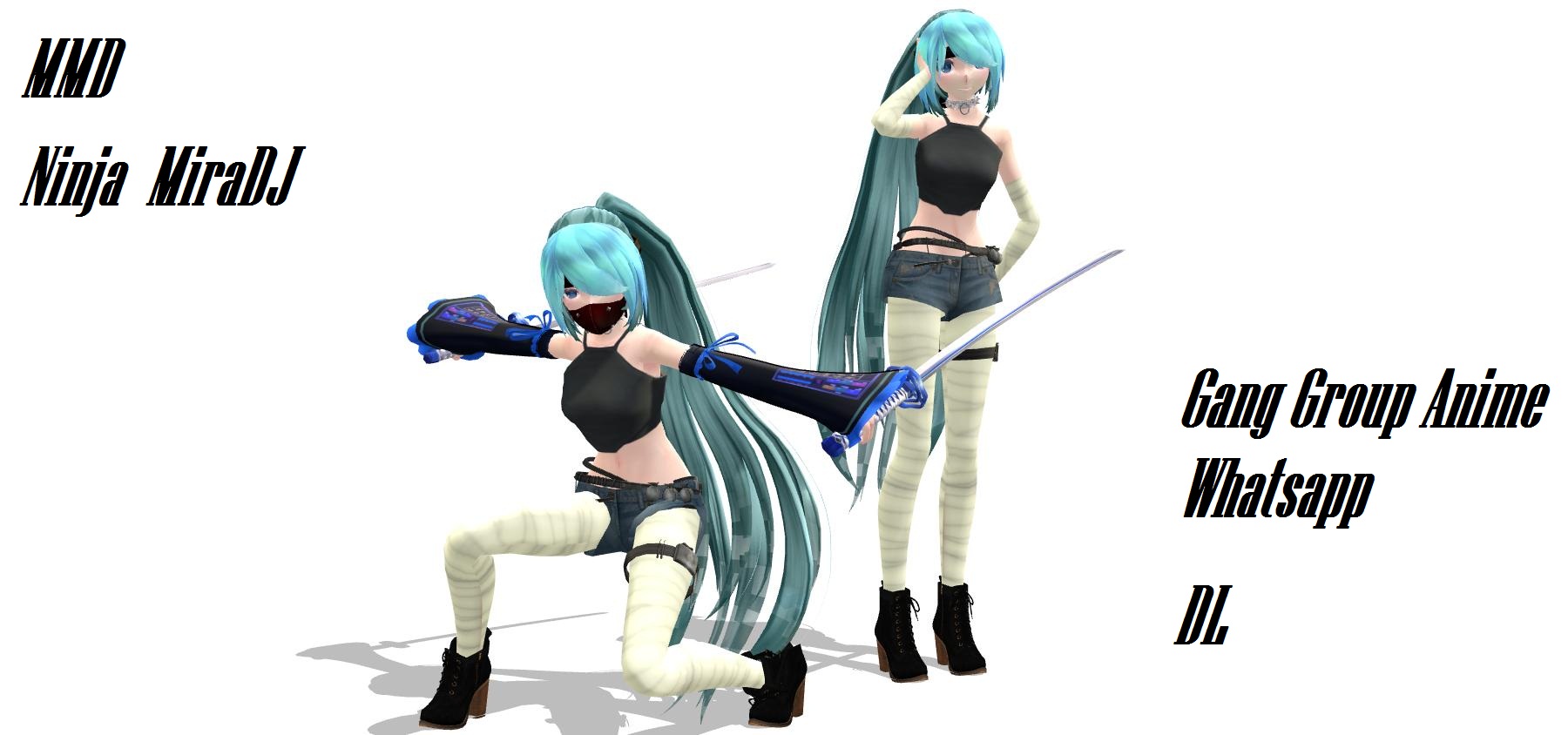 MMD Ninja MiraDJ (Model Myself) by MiraDj97 on DeviantArt