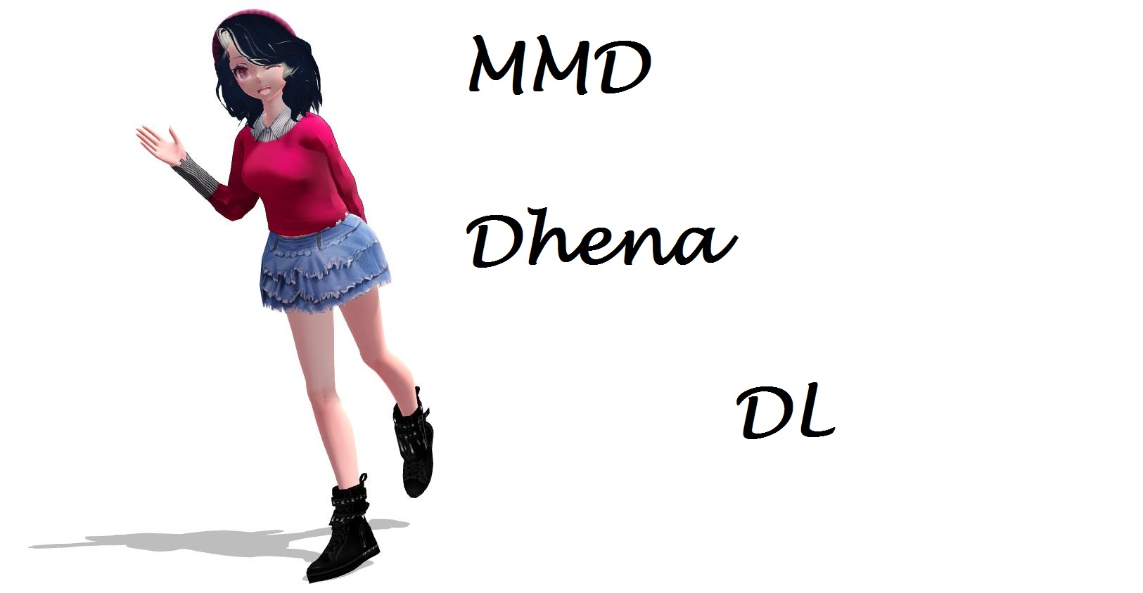 MMD Dhena by MiraDj97 on DeviantArt