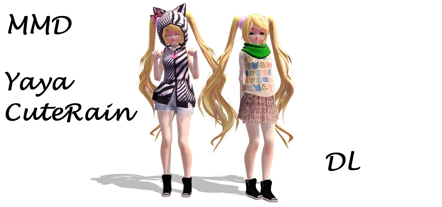 MMD Yaya CuteRain by MiraDj97 on DeviantArt