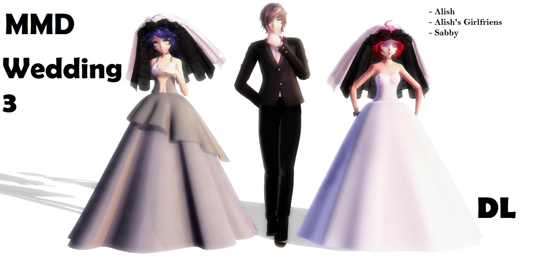MMD Wedding 3 Model Test DL by MiraDj97 on DeviantArt