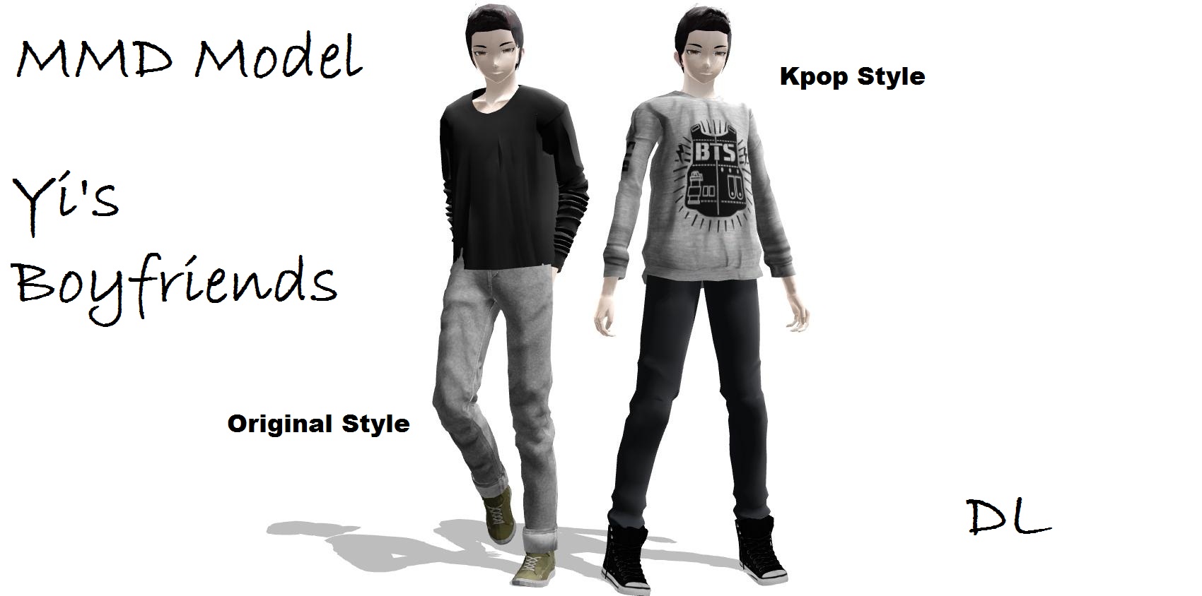 MMD TDA Boyfriends Cool DL by MiraDj97 on DeviantArt