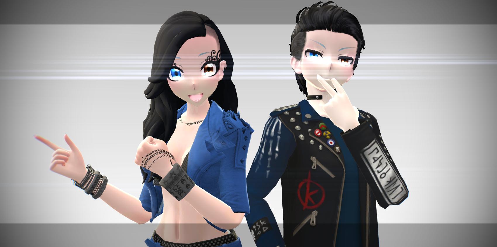[MMD] Blue Band Nick x Miera-Chan DL by MiraDj97 on DeviantArt