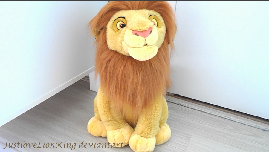 Rare Mufasa plush from the Netherlands by JustloveLionKing on DeviantArt
