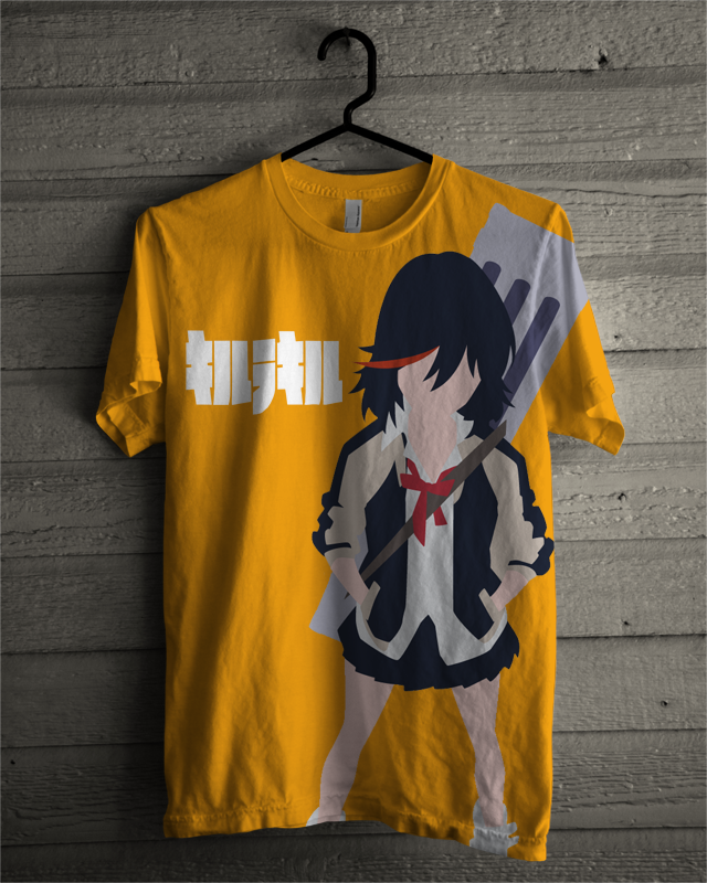 Kill La Kill T-Shirt PSD by aldiasdikii on DeviantArt