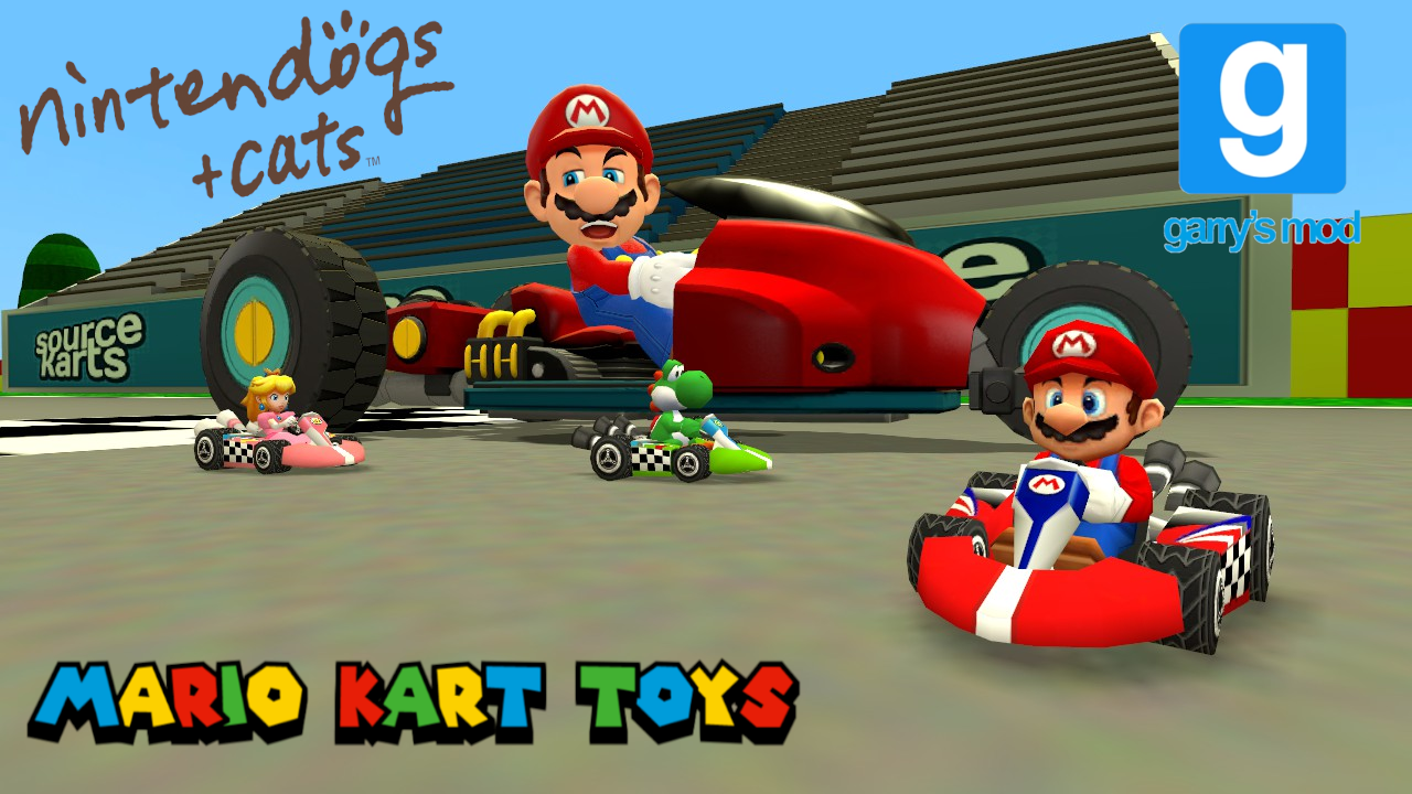 [DL GMOD] Nintendogs+Cats Mario Kart Toys by BlueStarKnight on DeviantArt