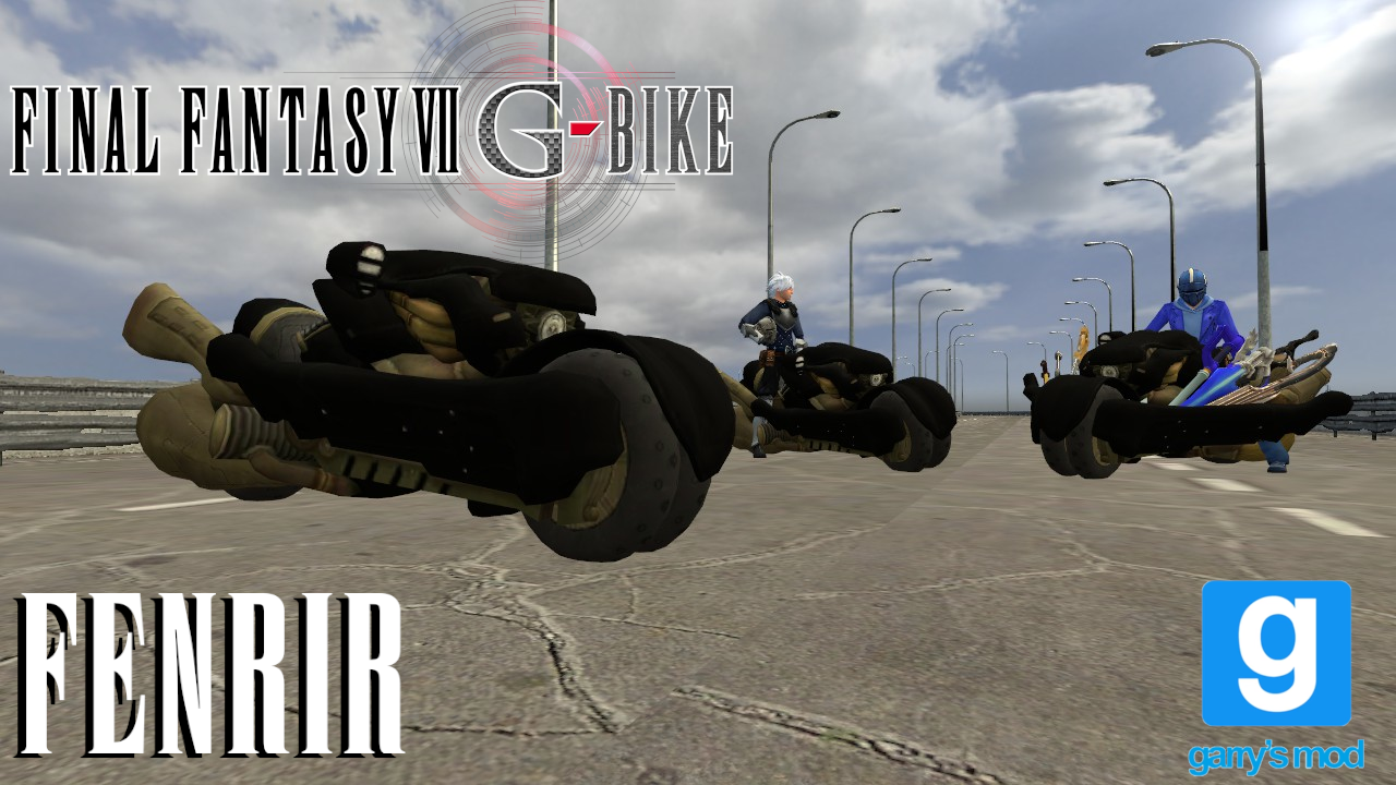 [DL GMOD] FFVII G-Bike Fenrir by BlueStarKnight on DeviantArt