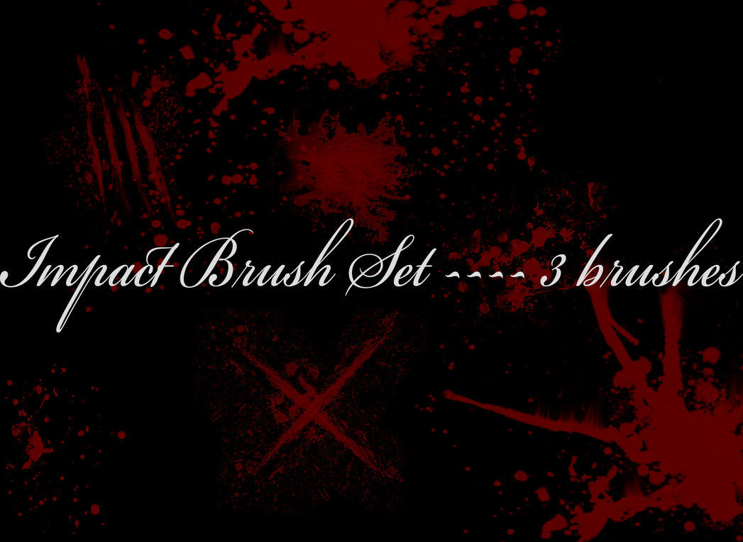 Blood Brushes 2 by Deadly-WandererStock on DeviantArt