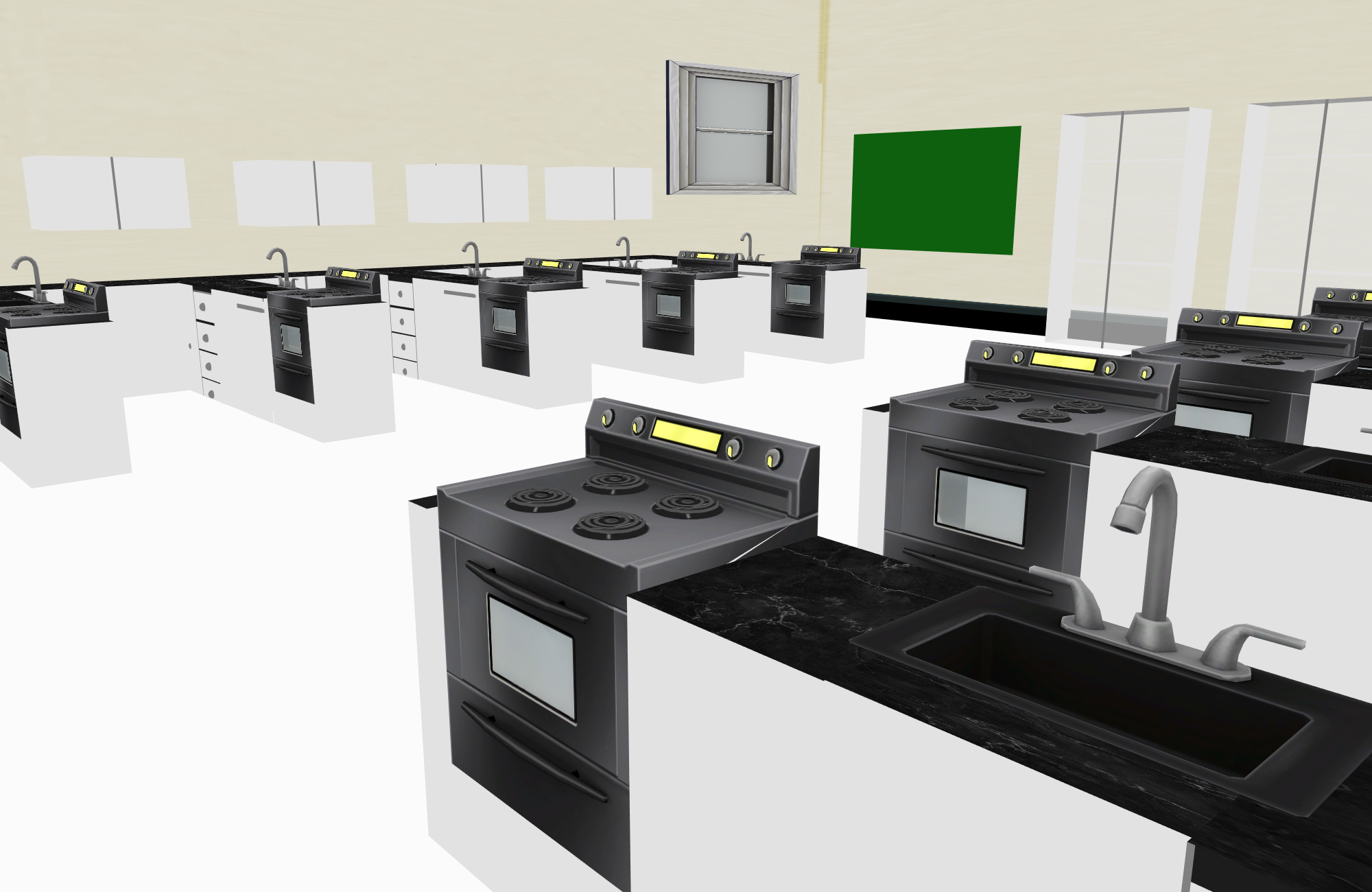 MMD STAGE DL (kitchen room, salle de cuisine) by xerandis on DeviantArt