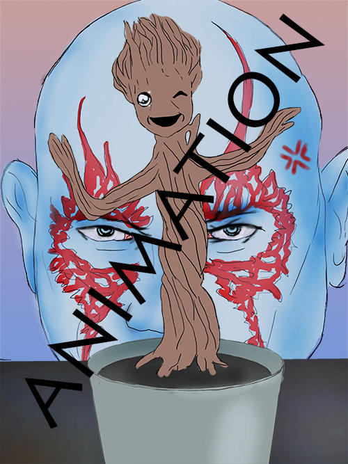 Dancing Groot (Animation) by Rommiesart on DeviantArt