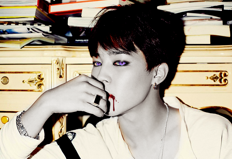 BTS Jimin Vampire by Deedee78965 on DeviantArt