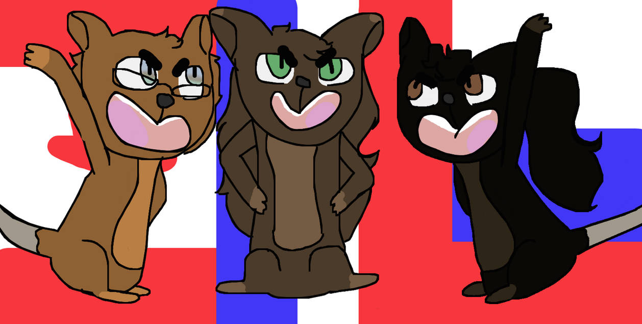 Three Rats Taking Over The World by Drift89965 on DeviantArt