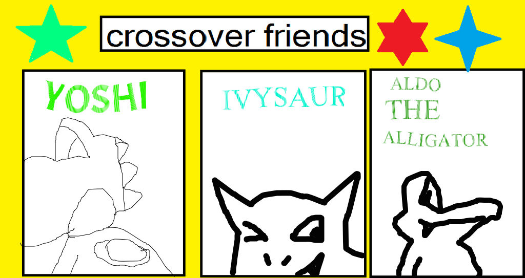 Crossover Friends by Kopatropa on DeviantArt