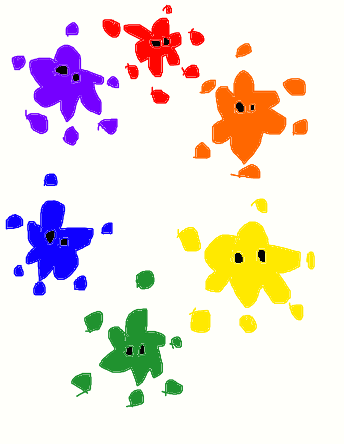 Big Paint Stars generated from generations by ihatemyparentsloss on ...