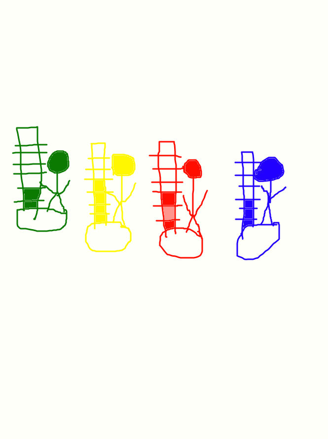 Yellow four points by ihatemyparentsloss on DeviantArt