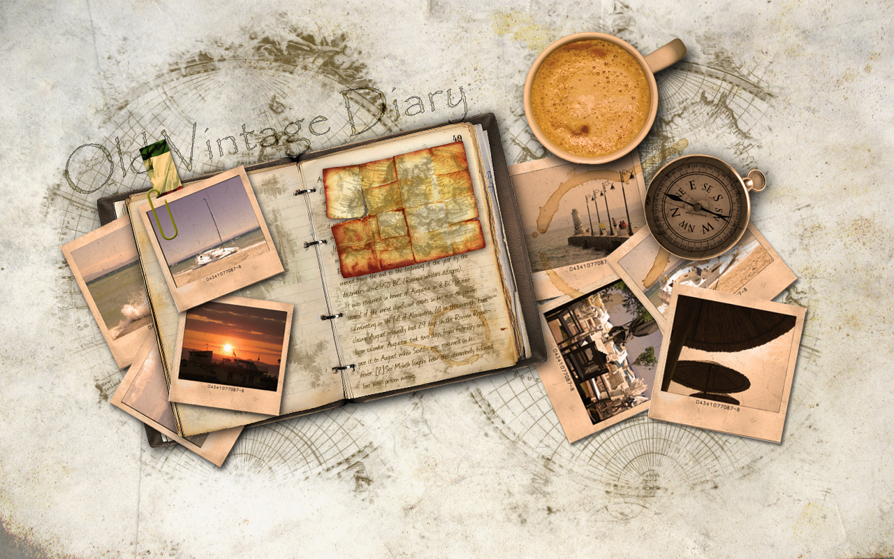 Old Vintage Diary by JaySean on DeviantArt