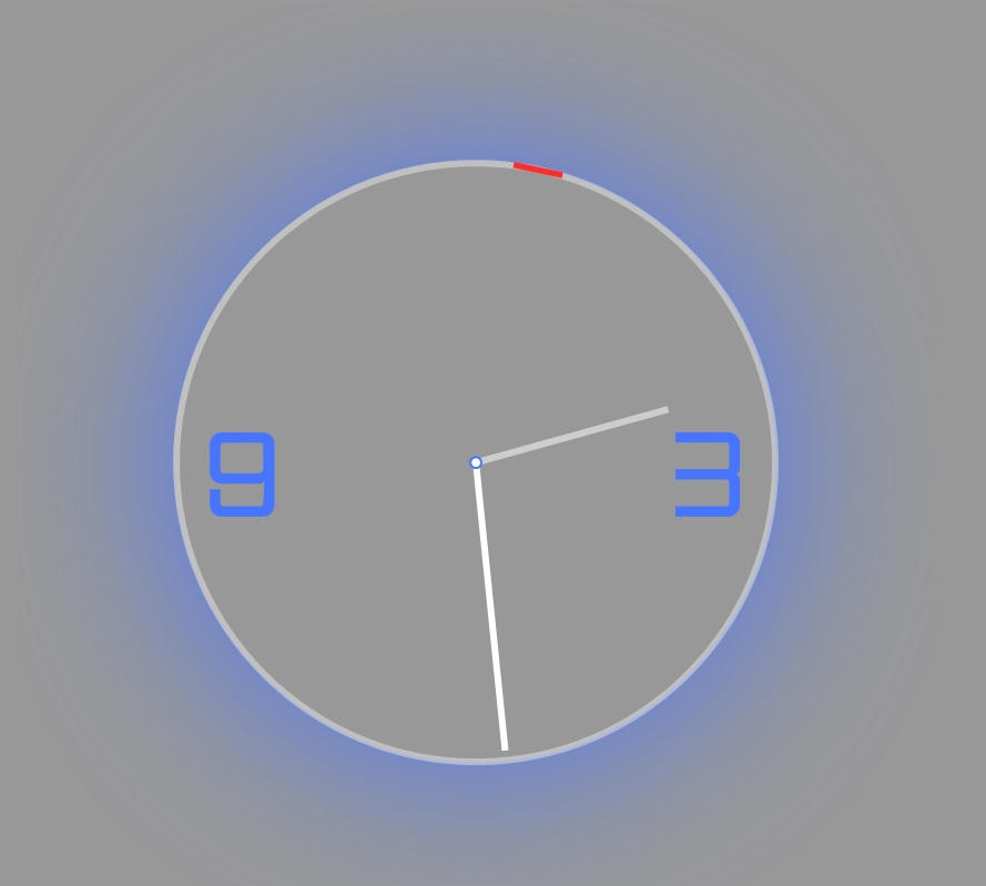 Simple/Clean Analog Clock 1.1 by Go0dvIb3s on DeviantArt