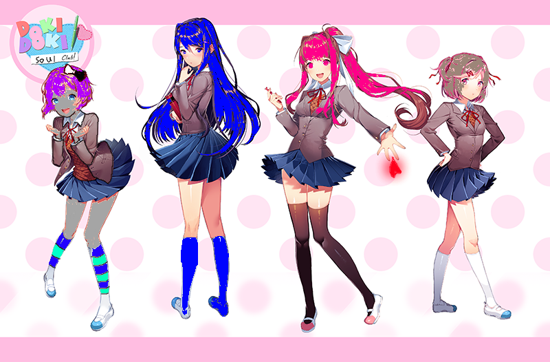 Doki Doki Soul club (DDLC Au) by Natalie185 on DeviantArt