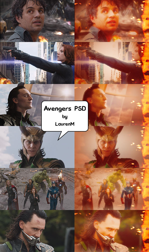 Avengers PSD by ihearttoronto on DeviantArt
