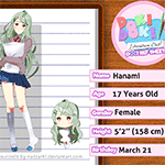 DDLC OC ~Hanami~ by Angon623 on DeviantArt