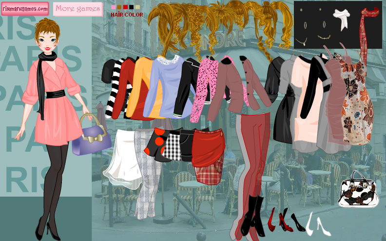 A trip to Paris dress up game by Pichichama on DeviantArt