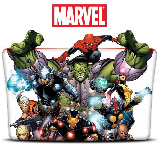 Marvel Comics Folder Icon by BuddhaJEF on DeviantArt