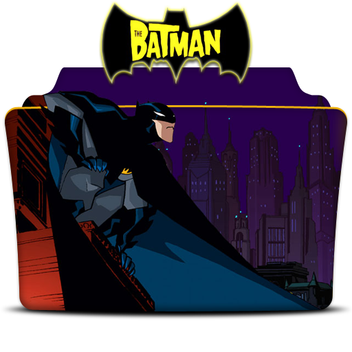 The Batman tv folder icon by BuddhaJEF on DeviantArt