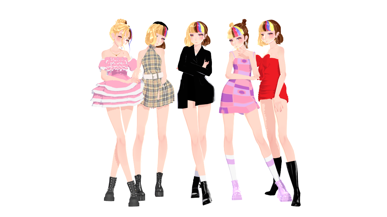 [MMD - MODEL PACK DL] GLASSY - JO YURI by 0N3B33S on DeviantArt