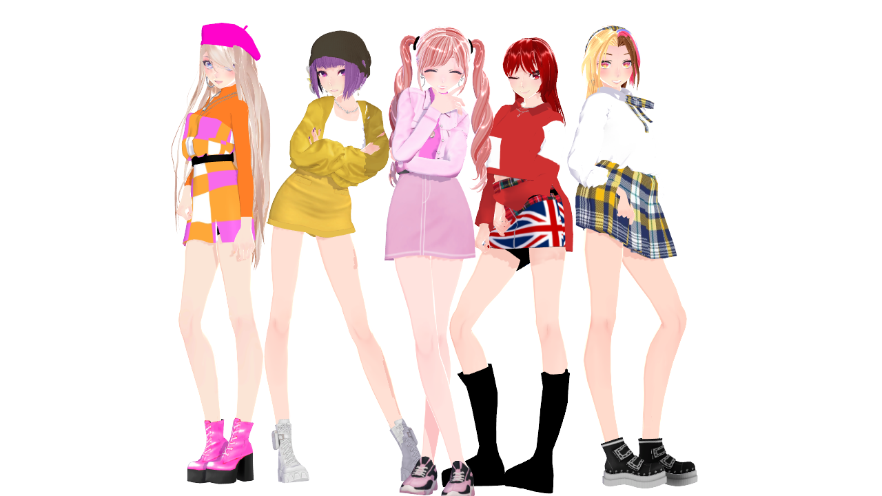 [MMD - MODEL PACK DL] COOL - BVNDIT by 0N3B33S on DeviantArt