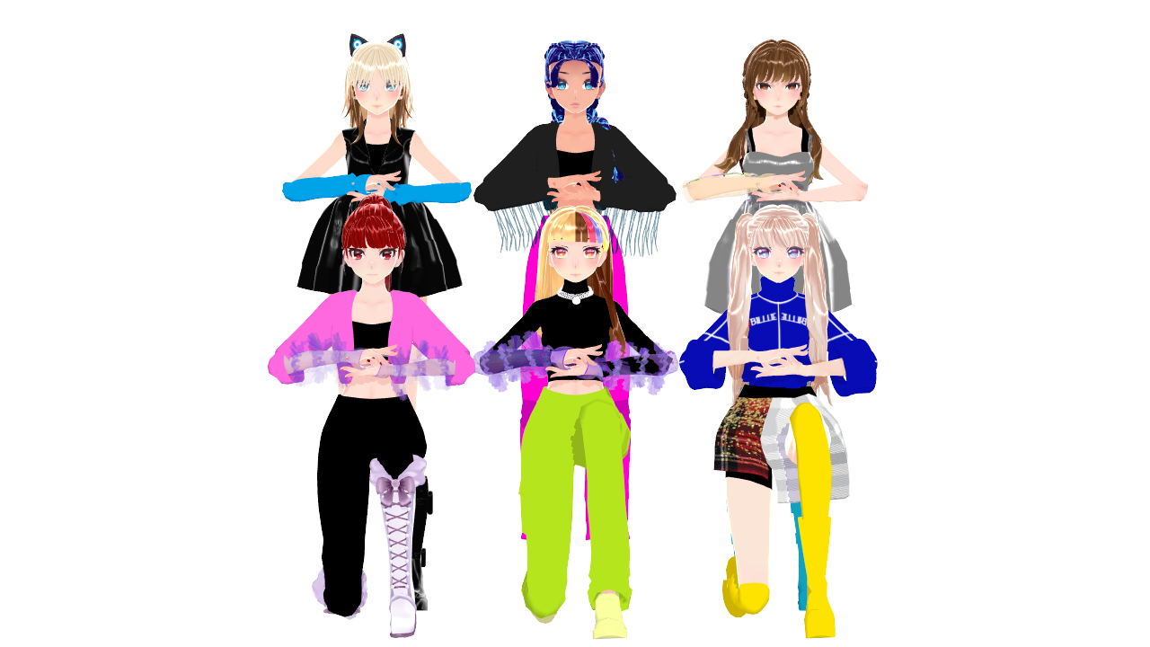 [MMD MODELS DL] RING x RING (BILLLIE) MODEL PACK by 0N3B33S on DeviantArt