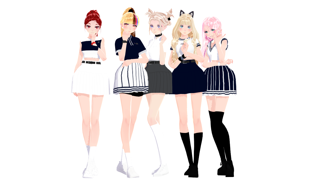 [MMD - MODELS DL] HYPE BOY - NEW JEANS by 0N3B33S on DeviantArt