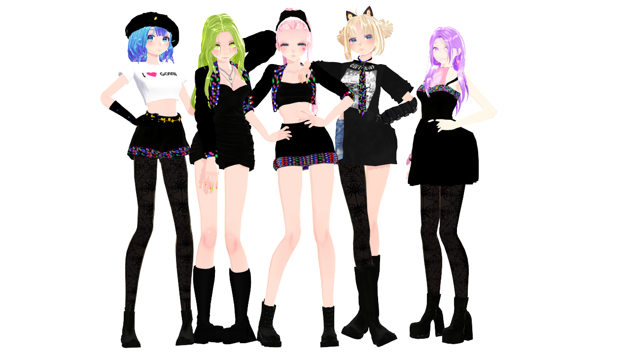 [MMD - MODEL PACK DL] BIRTHDAY - RED VELVET by 0N3B33S on DeviantArt