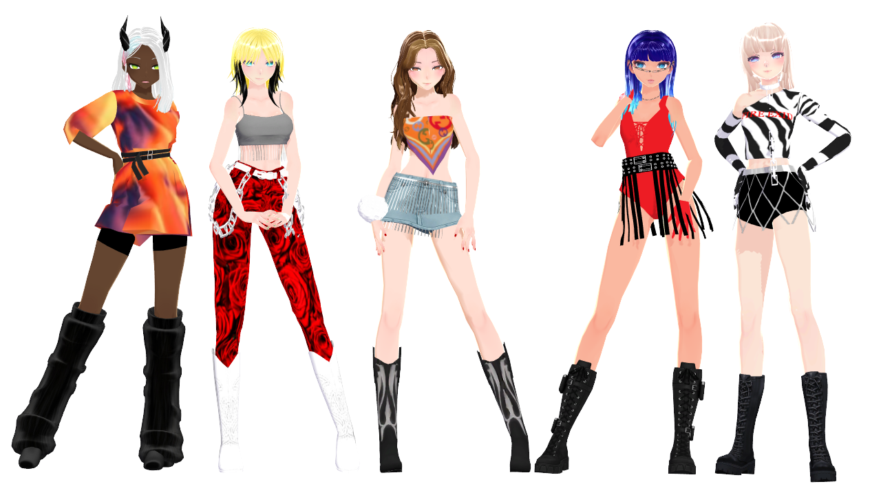 [MMD - MODEL PACK DL] FIRE - EXID by 0N3B33S on DeviantArt