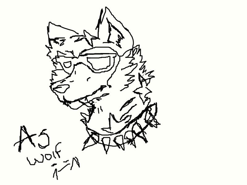 My Aj Artic Wolf .-. by CaptainFwoxy on DeviantArt