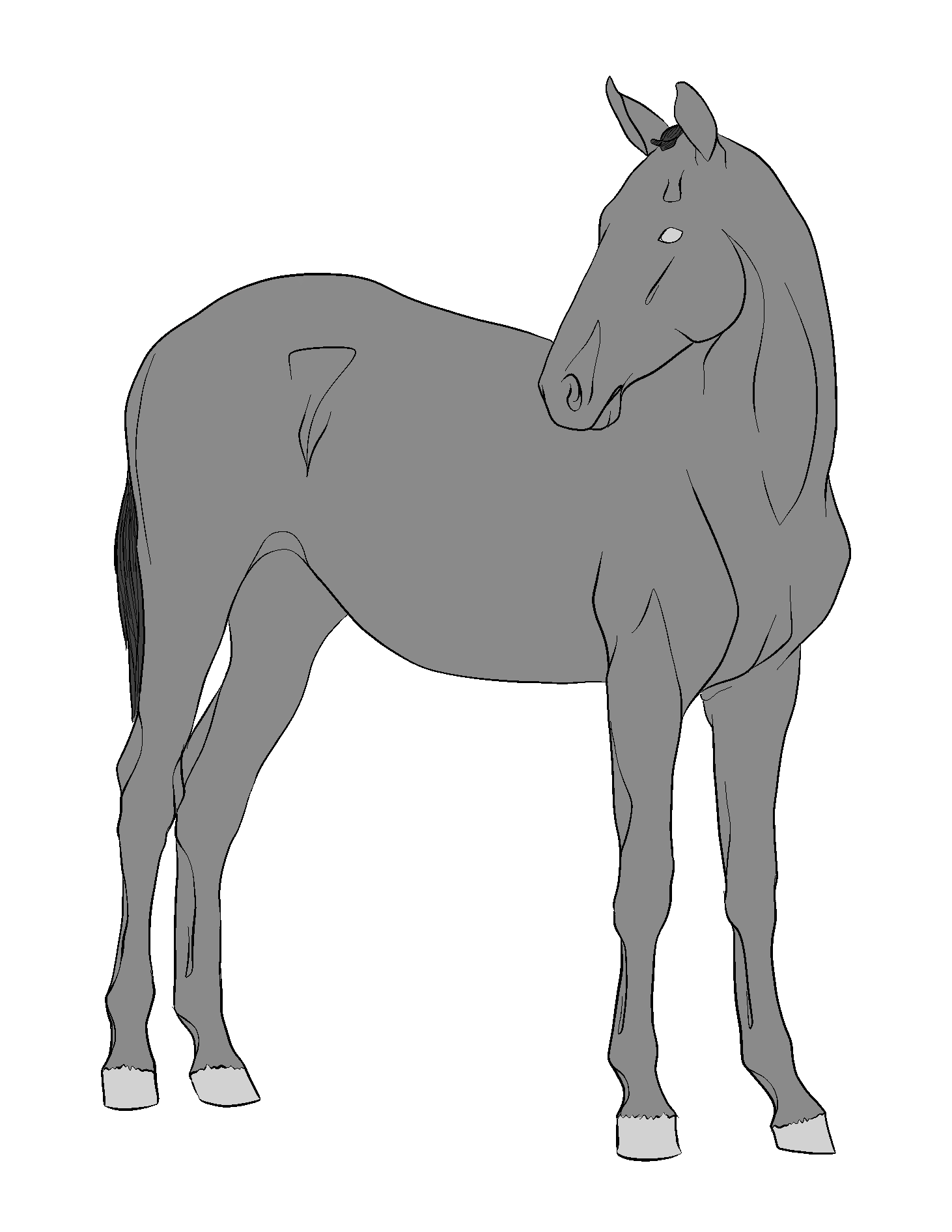 Pretty Pixel Pony - Free Base! by jetblackpatriot on DeviantArt