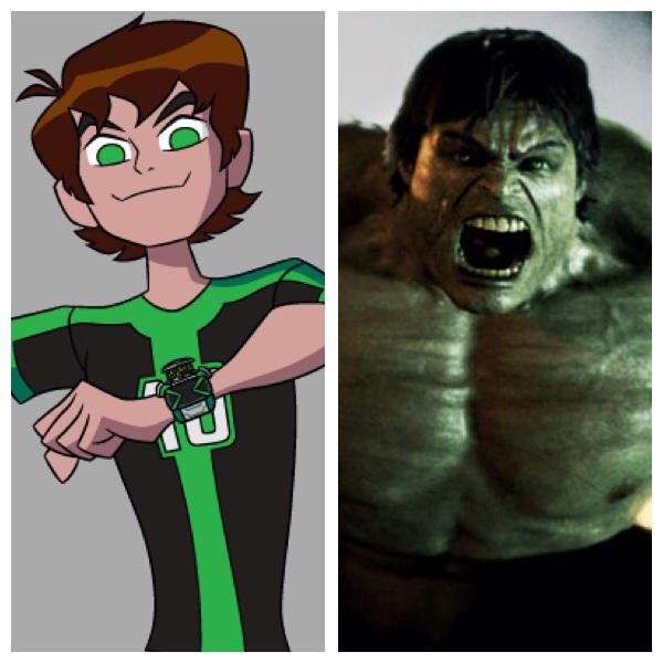 Ben 10 vs The Hulk by FlareEmerald77 on DeviantArt