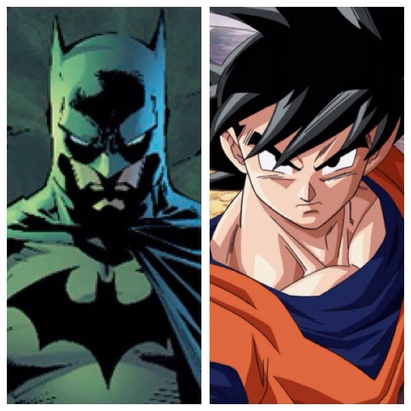 Batman vs Goku by FlareEmerald77 on DeviantArt