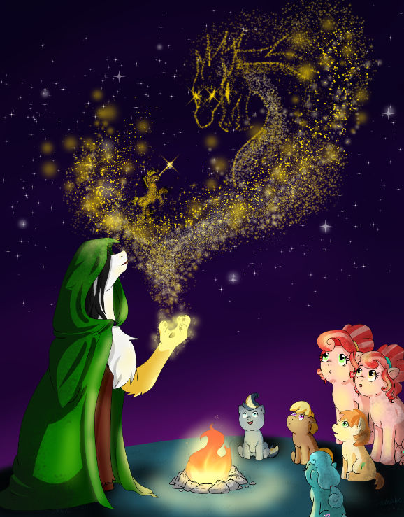 The Storyteller by GamblingFoxinaHat on DeviantArt