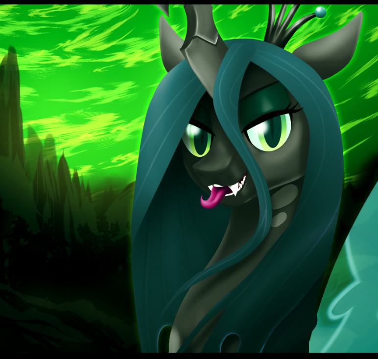 Queen Chrysalis by GamblingFoxinaHat on DeviantArt