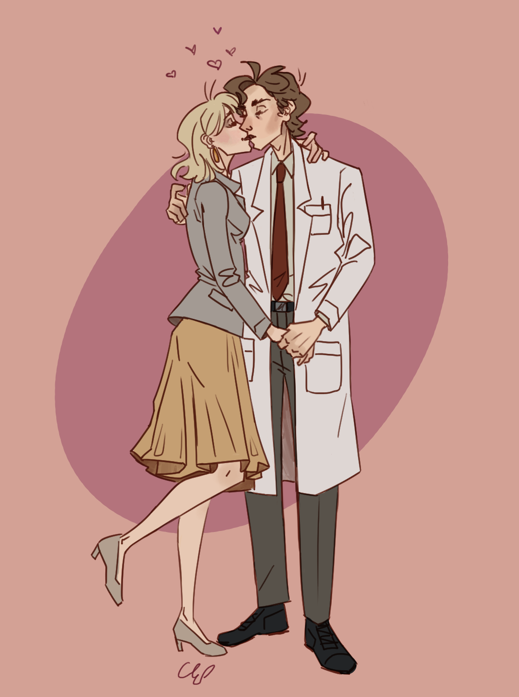Scientist and Secretary by Rolfwolf on DeviantArt