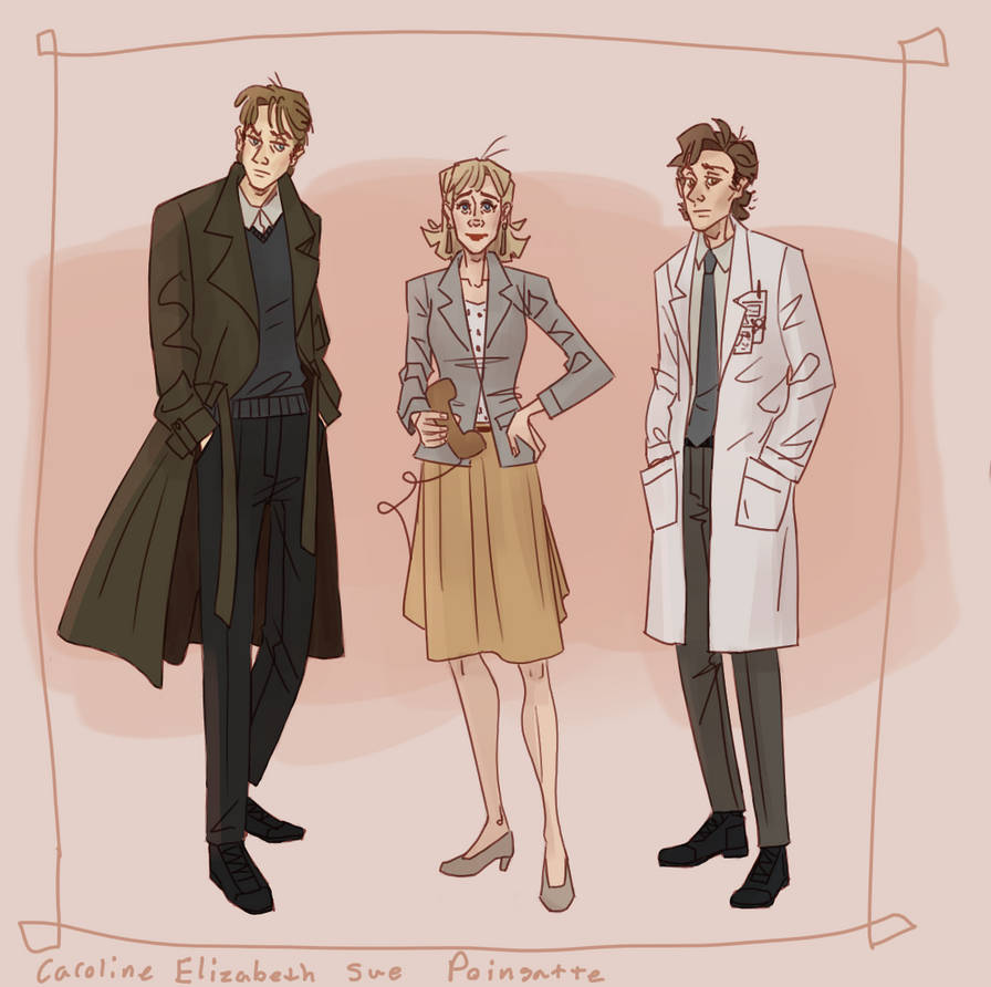 Jack Feedric, Lucy Hartin, Rolf Hafner by Rolfwolf on DeviantArt