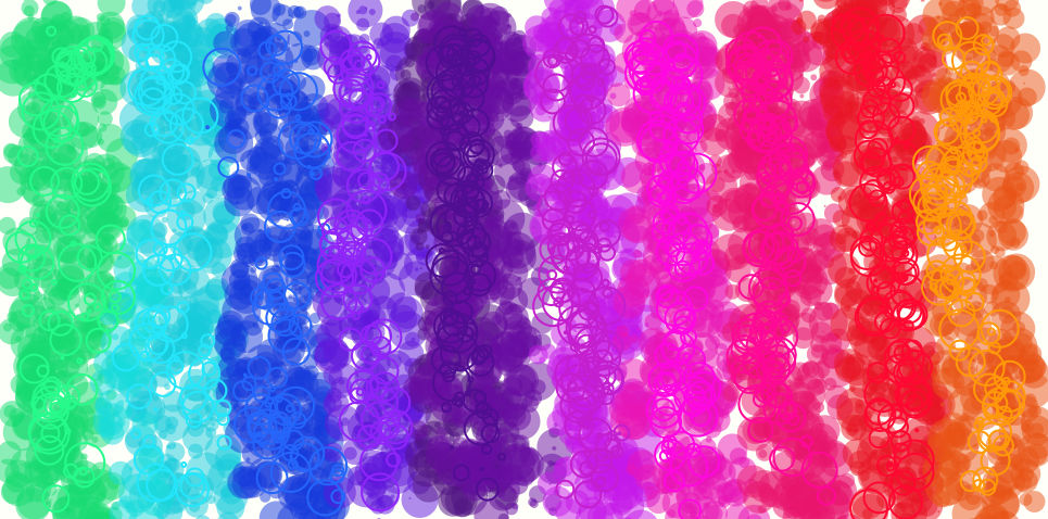 Rainbow Bubbles by terukawaii on DeviantArt