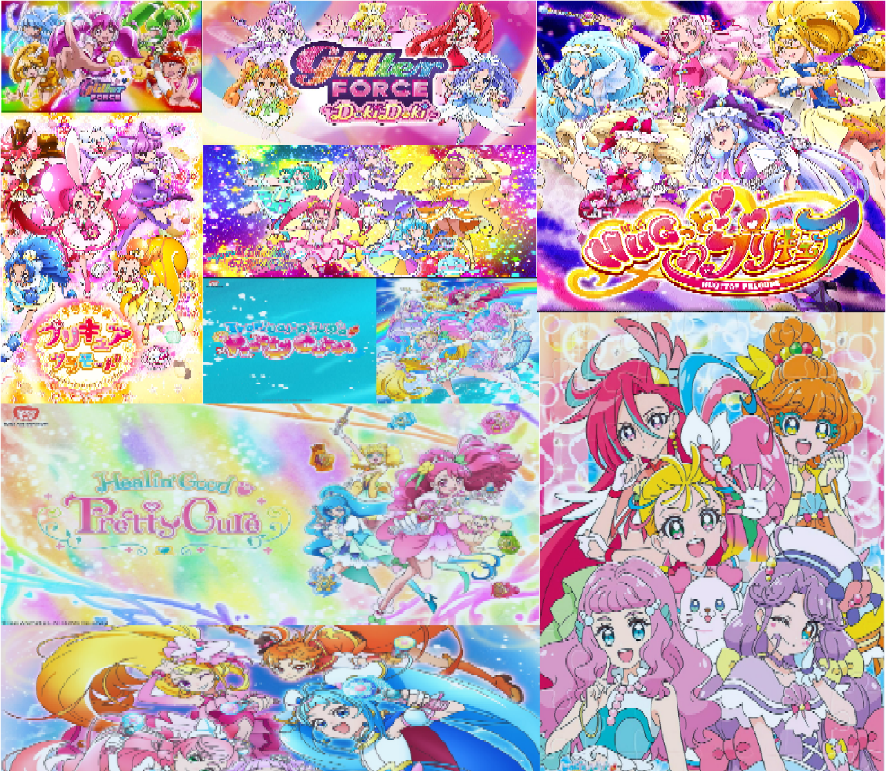 Precure's i have watch and they are awesome!!! by RainbowDragon17 on ...