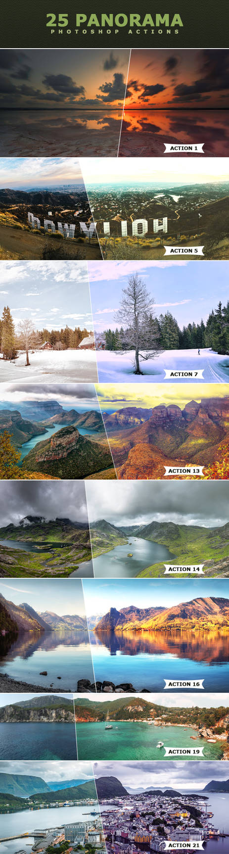 Panorama Photoshop Actions by ViktorGjokaj on DeviantArt