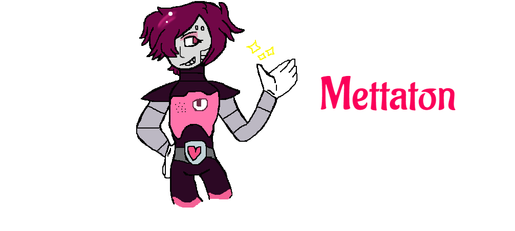 attempt to draw Mettaton. by milky-pop on DeviantArt