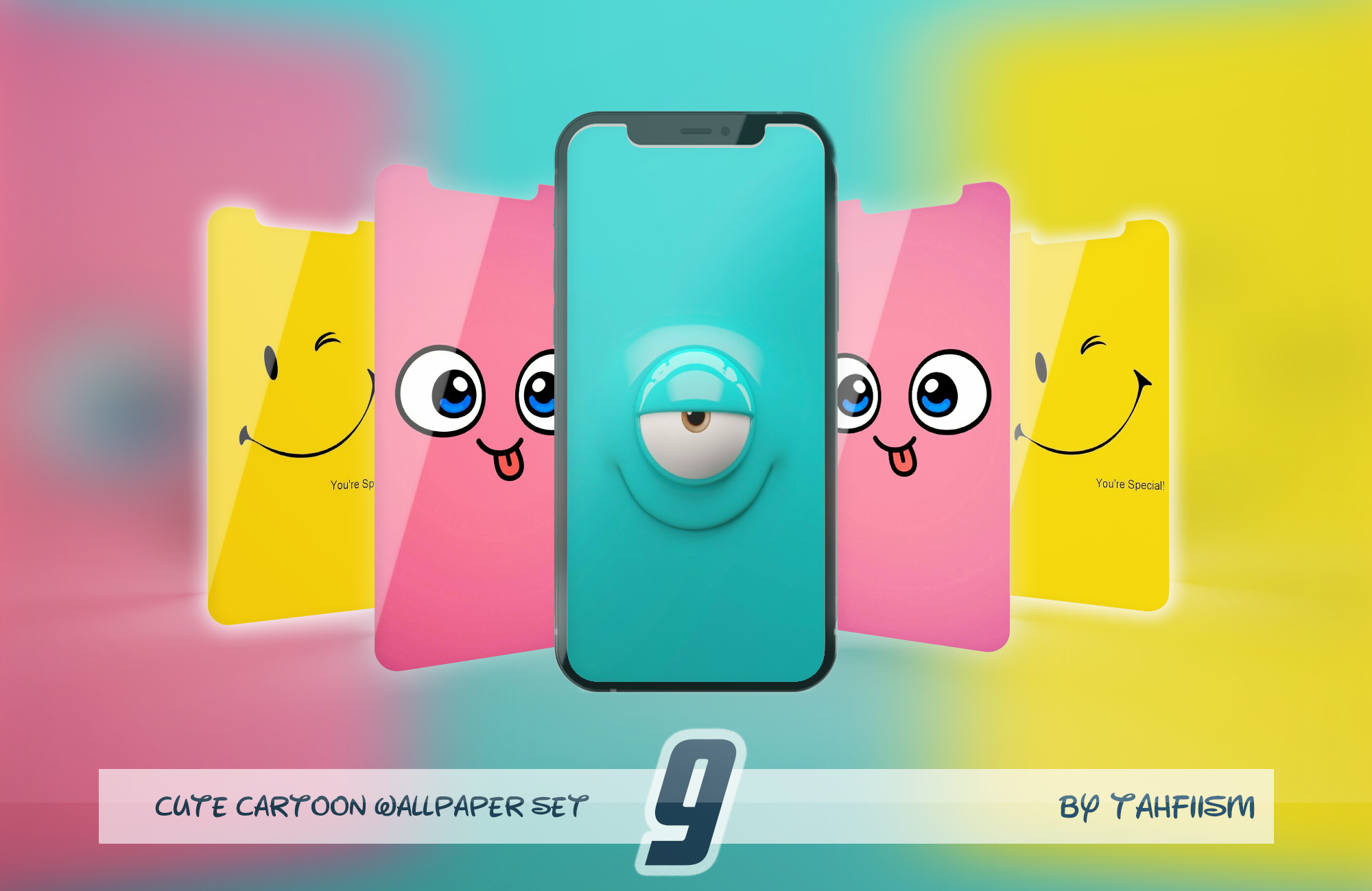 Solid cartoon wallpaper by tahfimism- SET (9) by tahfimism01 on DeviantArt