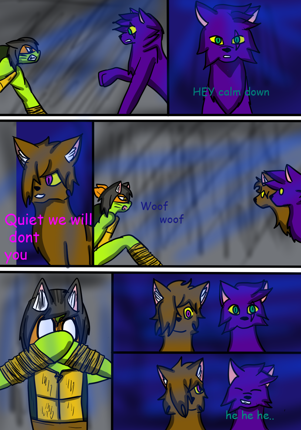 TMNT UNLEASHED-Wolf Spirit CH5 PAG87 by sandriux2000 on DeviantArt
