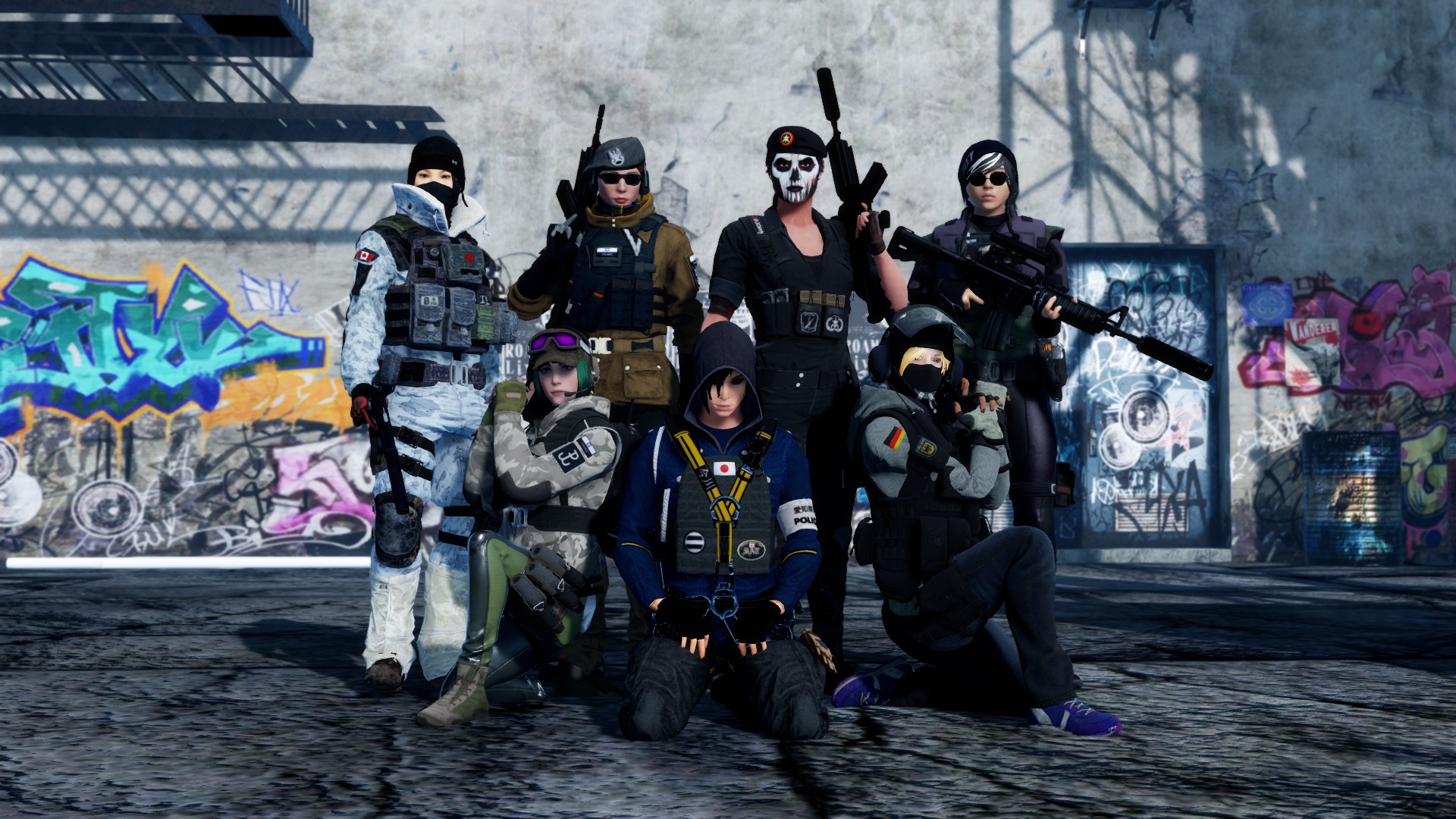 Rainbow six Female Operator by KarlvonDonitz on DeviantArt