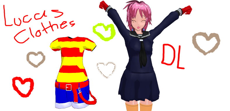 MMD Lucas's clothes by Lucaslover89 on DeviantArt