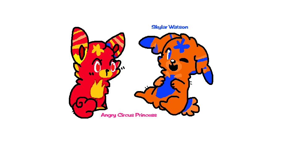 Skylar Watson and Angry Circus Princess by EnderpeltXP on DeviantArt